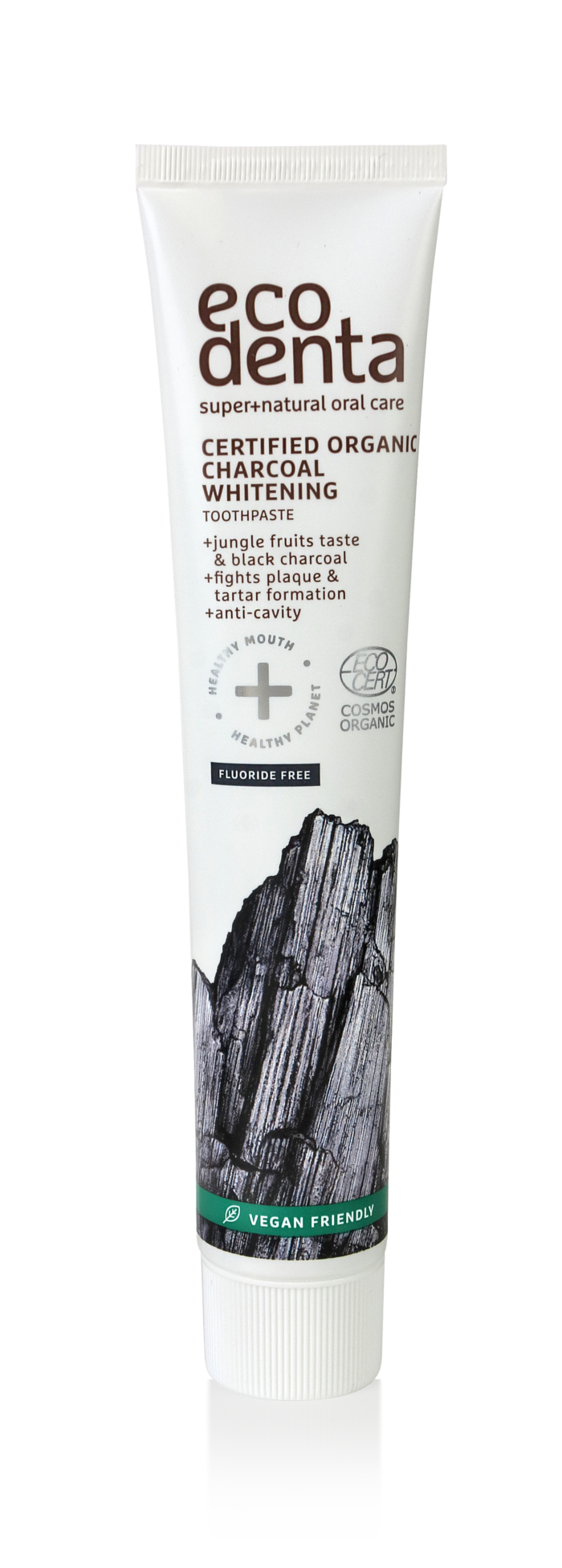 ECODENTA Certified COSMOS ORGANIC charcoal whitening toothpaste 75ml ...